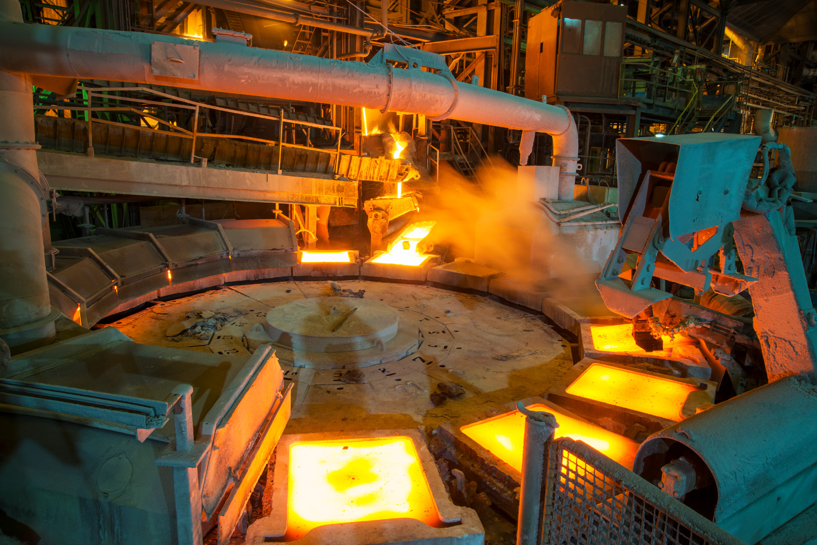 The Construction of the Copper Anode Furnace in Sarcheshmeh Copper ...